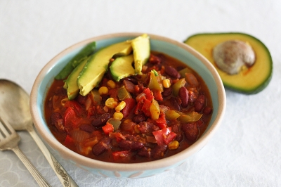 Mexican chilli beans | a splash of vanilla