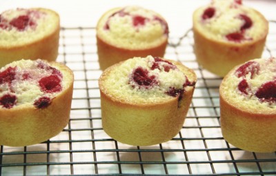 Raspberry friands | a splash of vanilla